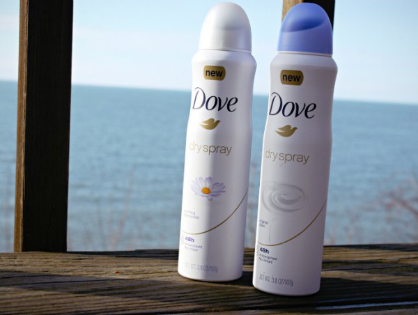 Dove Dry Spray Antiperspirant - Glamorable