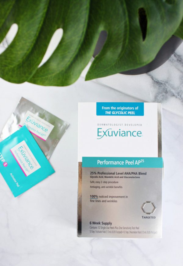 REVIEW: Exuviance Performance Peel AP25 - Glamorable